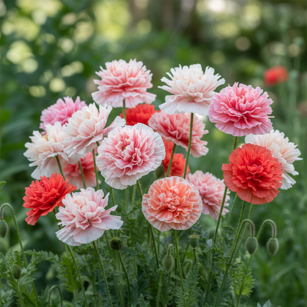 Poppy Shirley Seeds - Double (WINTER) – Green Gardens