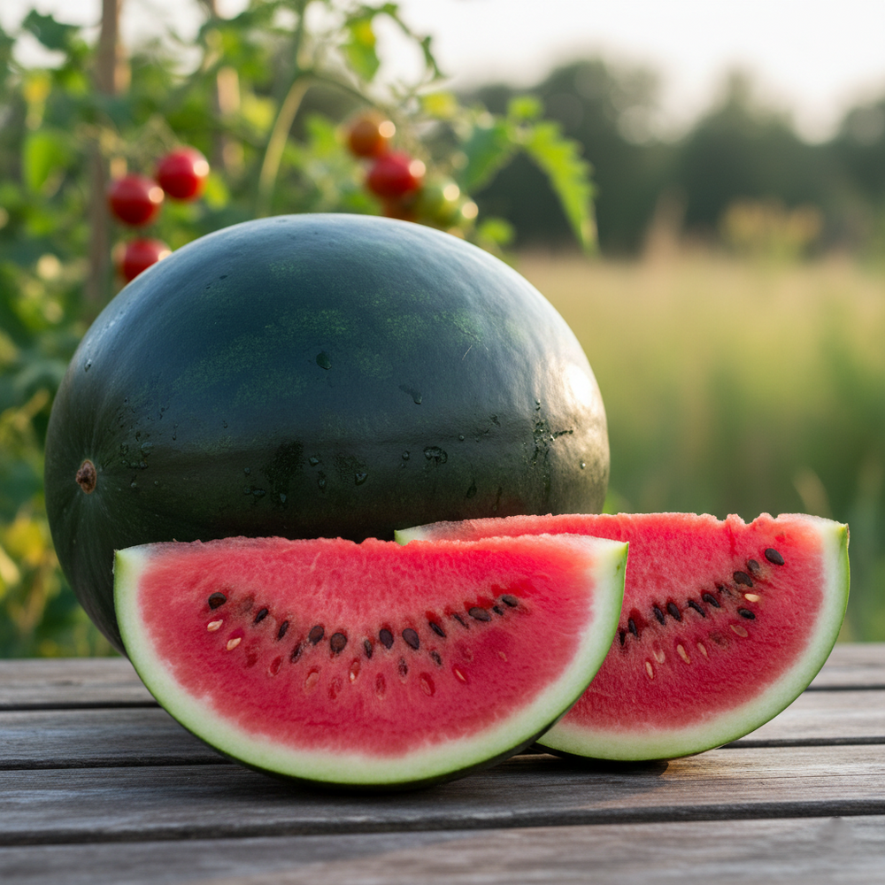 Watermelon Seeds – F1, Hybrid (Black Chairman) {SUMMER} – Green Gardens